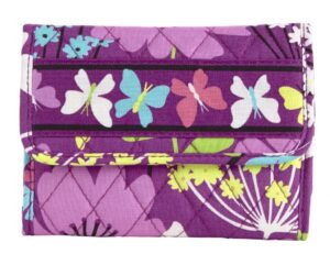 vera bradley euro wallet (flutterby)