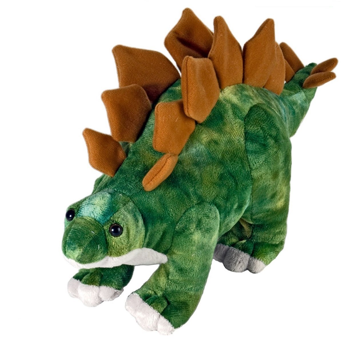 Wild Republic Stegosaurus Plush, Dinosaur Stuffed Animal, Plush Toy, Gifts for Kids, 10", Multicolor, (Model: 15489)