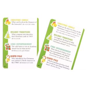 Christmas Trivia Game - a Perfect Ho-Ho Contains Over 200 Cards - Great Party Game for Ages 12 and up by Outset