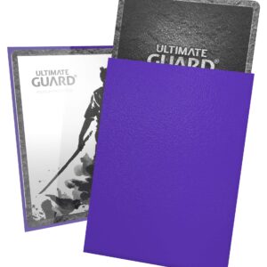 Ultimate Guard Katana Card Sleeves, 100 Standard Size TCG Sleeves, 66 x 91mm, Blue Back, Tournament Sleeves, No PVC & Acid-Free, High Clarity