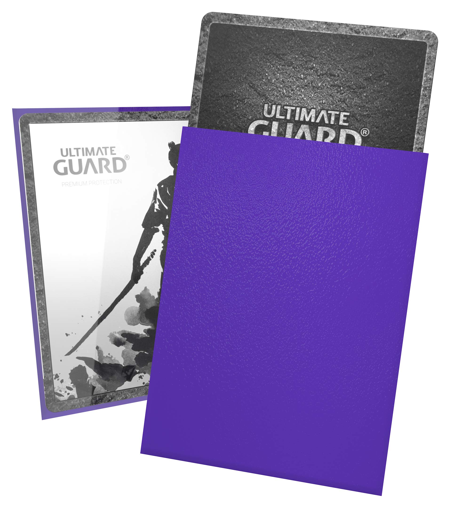 Ultimate Guard Katana Card Sleeves, 100 Standard Size TCG Sleeves, 66 x 91mm, Blue Back, Tournament Sleeves, No PVC & Acid-Free, High Clarity