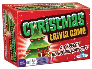 christmas trivia game - a perfect ho-ho contains over 200 cards - great party game for ages 12 and up by outset