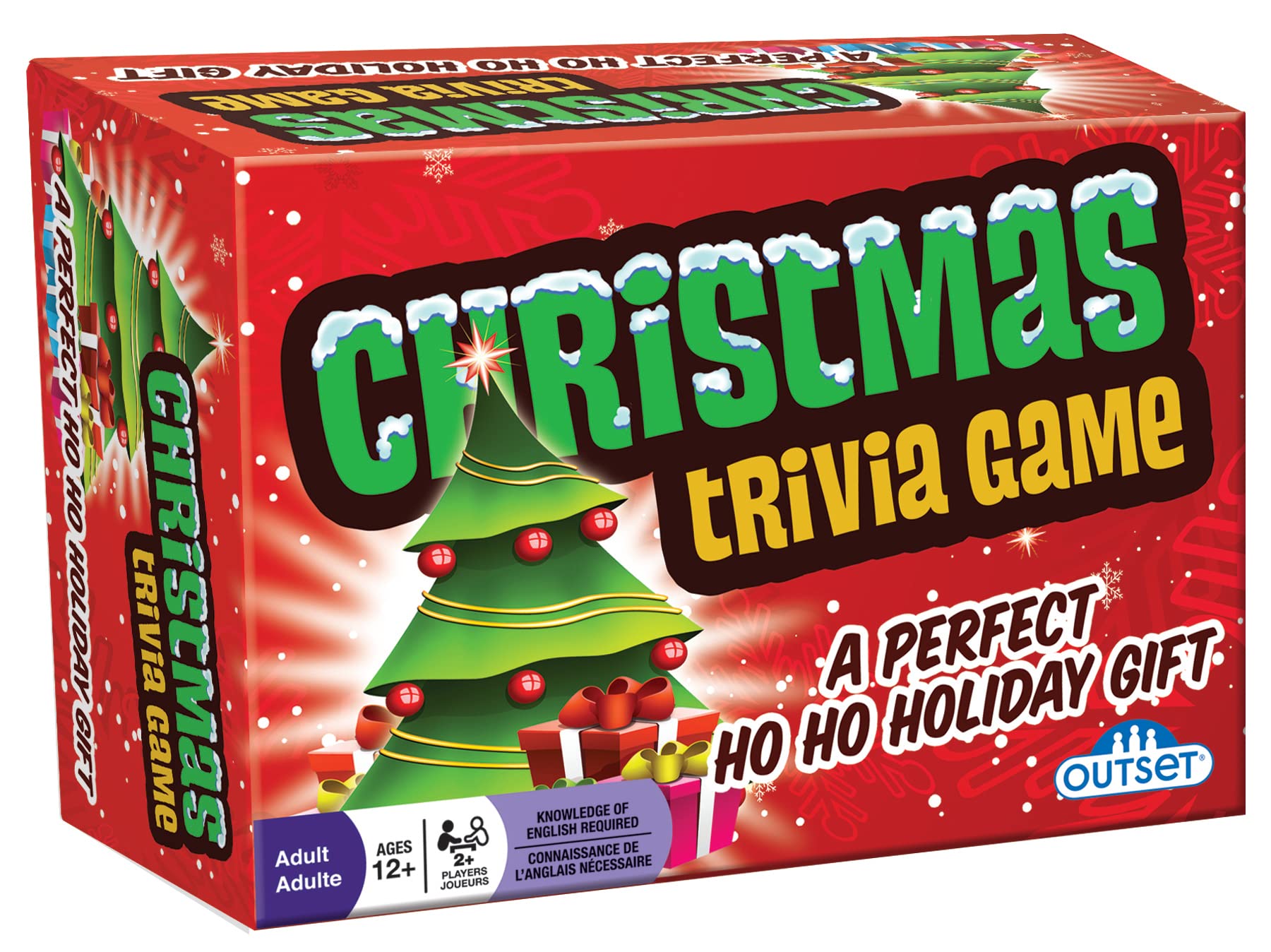 Christmas Trivia Game - a Perfect Ho-Ho Contains Over 200 Cards - Great Party Game for Ages 12 and up by Outset