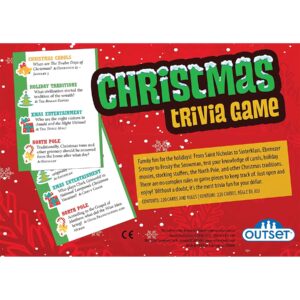 Christmas Trivia Game - a Perfect Ho-Ho Contains Over 200 Cards - Great Party Game for Ages 12 and up by Outset