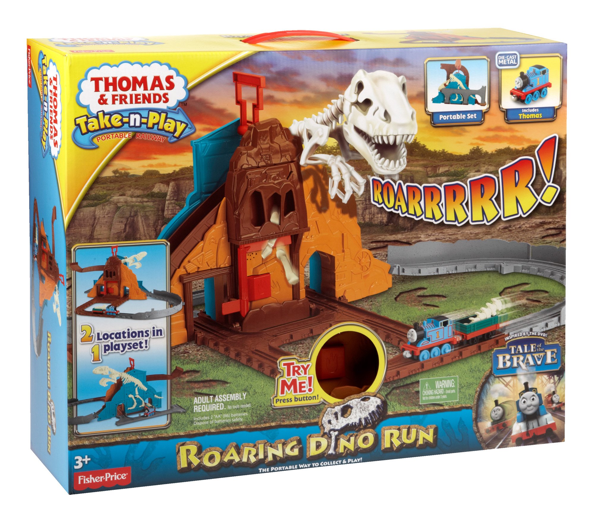 Thomas & Friends Take-n-Play, Roaring Dino Run