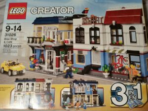 lego creator bike shop & cafe 31026 building toy