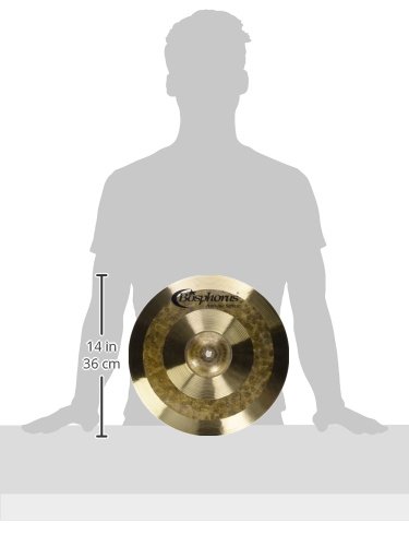 Bosphorus Cymbals A14HD 14-Inch Antique Series Hihat Cymbals Pair