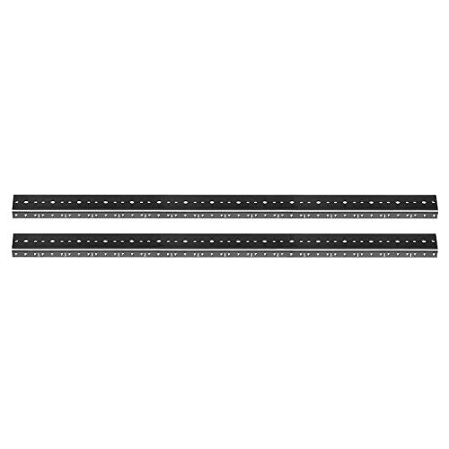 Reliable Hardware Company RH-16-SRR-A Rack Rail, 16, Black