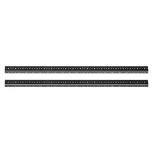 reliable hardware company rh-20-srr-a rack rail, black