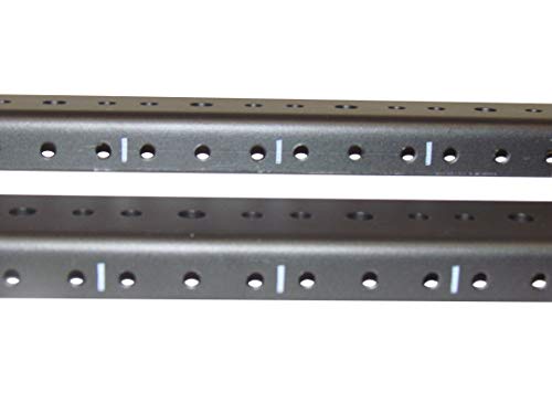 Reliable Hardware Company RH-16-SRR-A Rack Rail, 16, Black