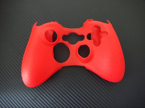 One Piece 1x for Xbox 360 Remote Controller Silicon Protective Skin Case Cover (Red)