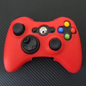 One Piece 1x for Xbox 360 Remote Controller Silicon Protective Skin Case Cover (Red)