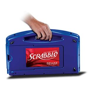 Hasbro Gaming Scrabble Deluxe Edition Board Game, (Amazon Exclusive)