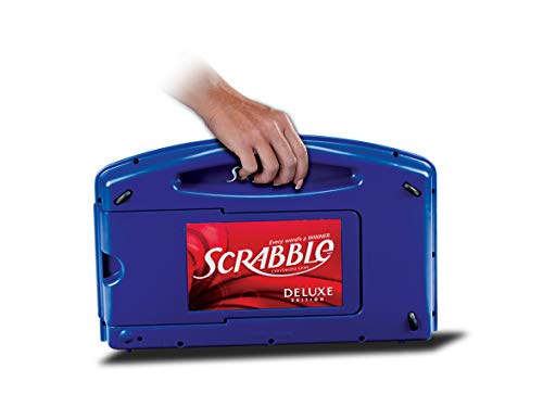 Hasbro Gaming Scrabble Deluxe Edition Board Game, (Amazon Exclusive)