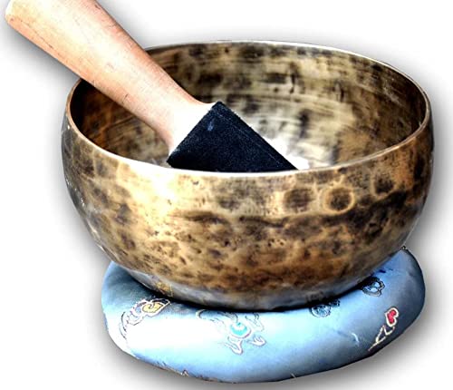 8"handmade Tibetan Singing Bowl-handmade By Singing Bowl House in Nepal