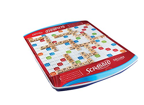 Hasbro Gaming Scrabble Deluxe Edition Board Game, (Amazon Exclusive)