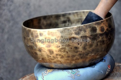 8"handmade Tibetan Singing Bowl-handmade By Singing Bowl House in Nepal