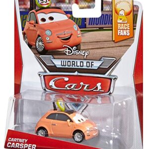 Disney Pixar Cars Fiat with McQueen Sign Diecast Vehicle