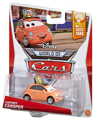 Disney Pixar Cars Fiat with McQueen Sign Diecast Vehicle