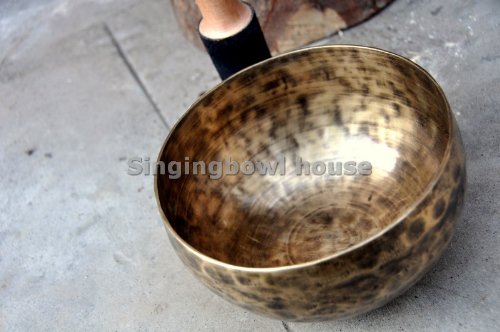 8"handmade Tibetan Singing Bowl-handmade By Singing Bowl House in Nepal