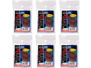 jurits 600 ultra pro standard card sleeves 6 packs of 100 penny new lot value pack