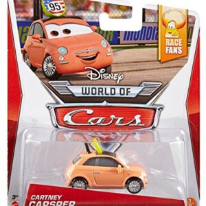 Disney Pixar Cars Fiat with McQueen Sign Diecast Vehicle