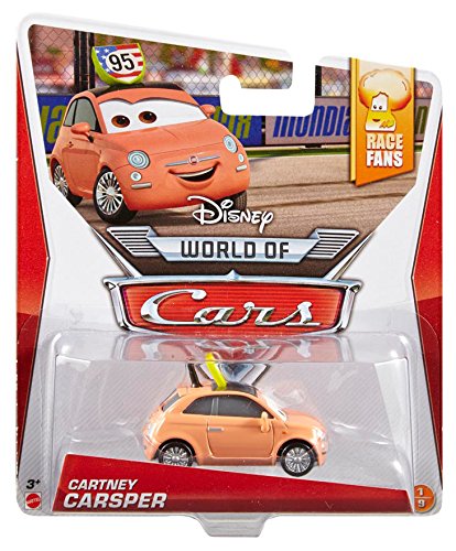 Disney Pixar Cars Fiat with McQueen Sign Diecast Vehicle