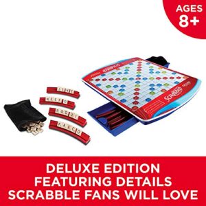 Hasbro Gaming Scrabble Deluxe Edition Board Game, (Amazon Exclusive)