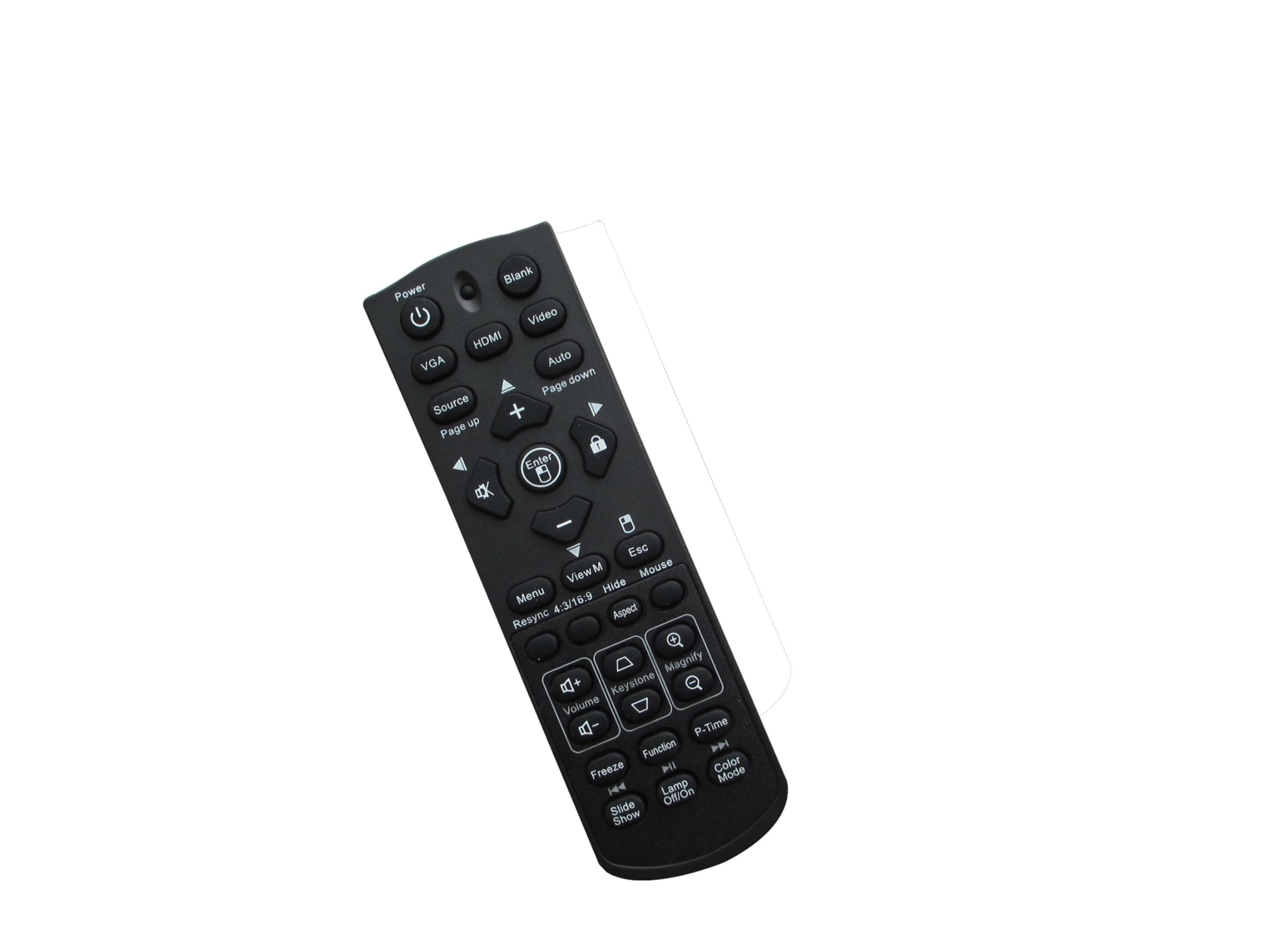 HCDZ Replacement Remote Control for Viewsonic PJD7400W PRO8200 DLP Projector