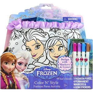 disney frozen color n' style fashion purse