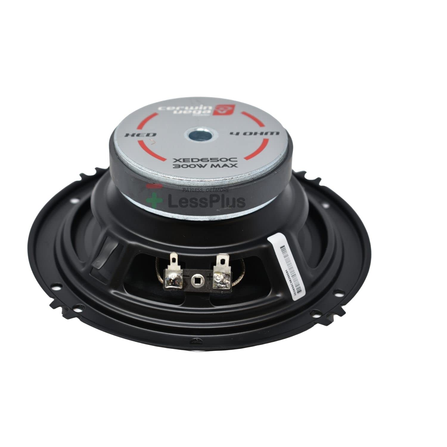 Cerwin Vega XED650C 6.5" 300W 2-Way Component Speakers XED Series 4Ω - Car Audio Sound System