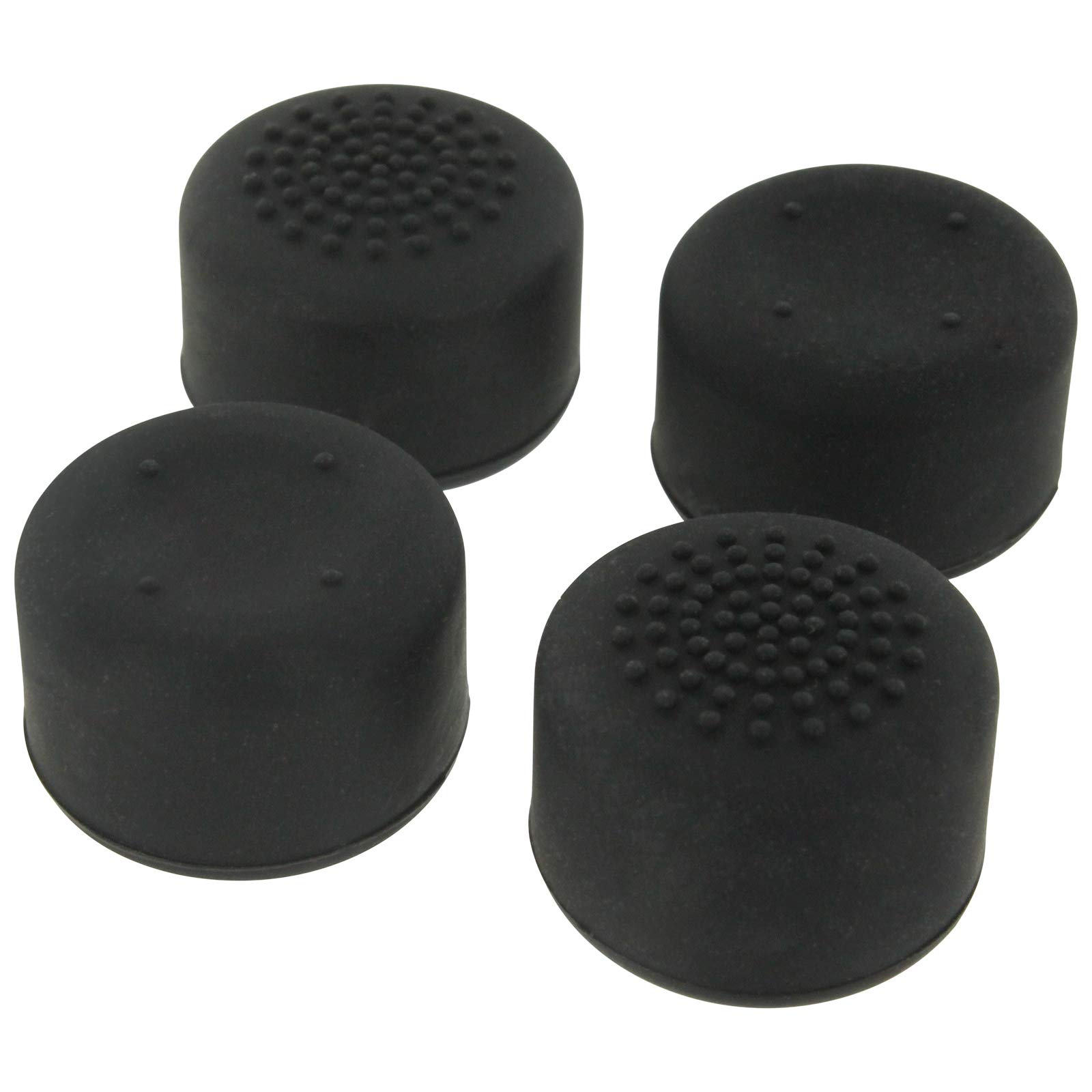 ZedLabz 4 x concave & Convex Black Silicone XL Tall Thumb Grips for Micro...