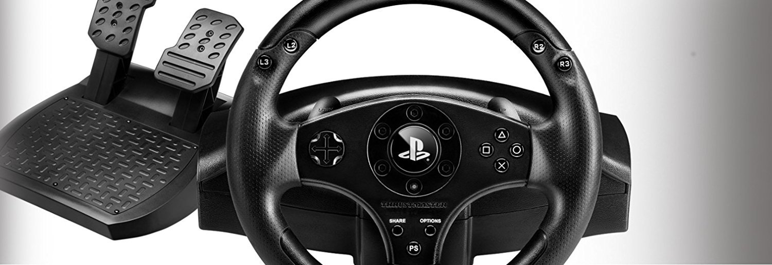 THRUSTMASTER T80 Racing Wheel (compatible w/ PS5, PS5 Pro, PS4 & PC)