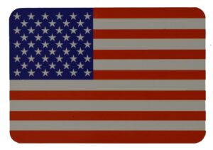 marshal usa flag design magnetic credit card size address book