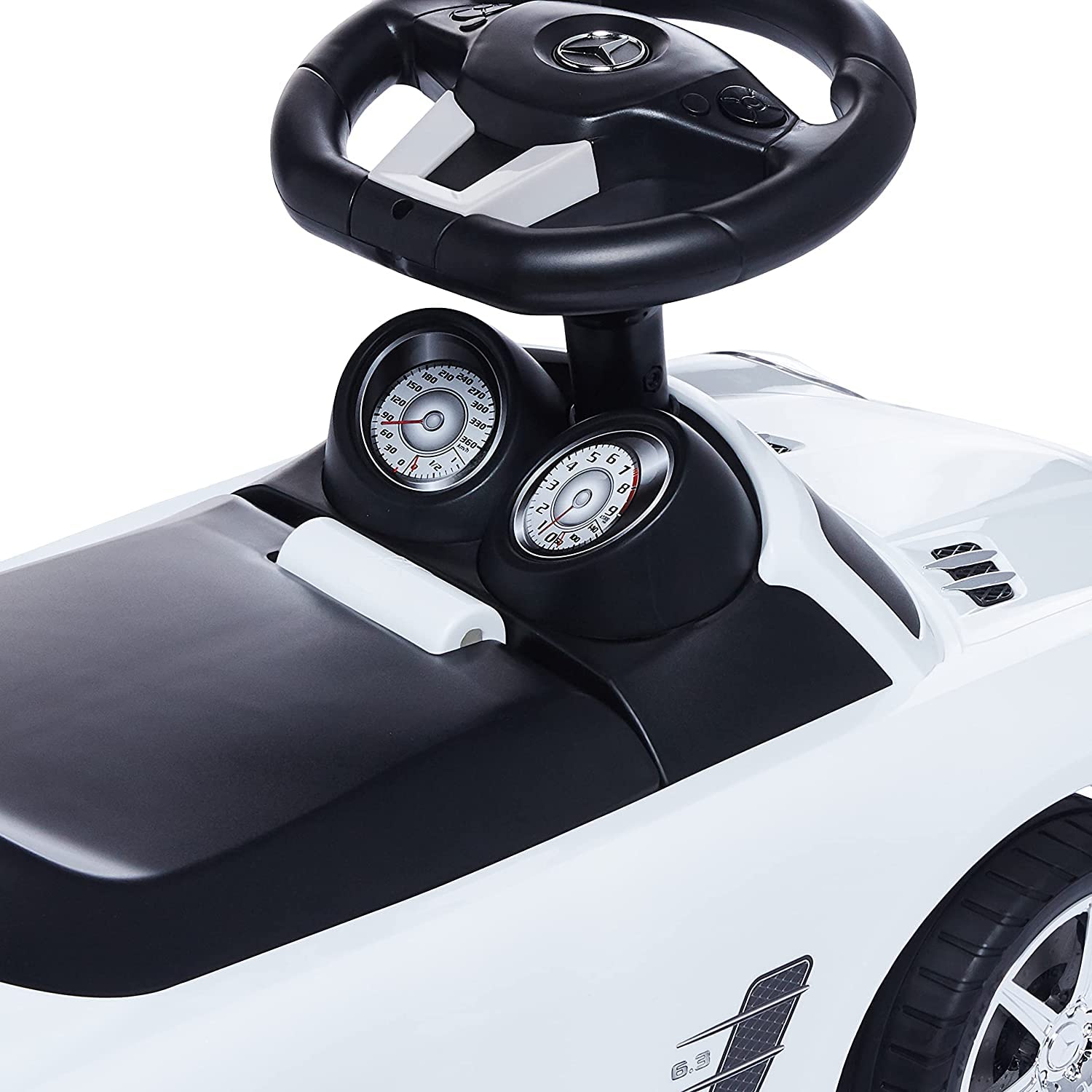 Best Ride On Cars Mercedes Benz push Car, White