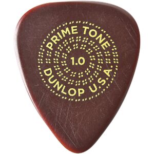 dunlop primetone standard 1.0mm sculpted plectra (smooth) - 3 pack