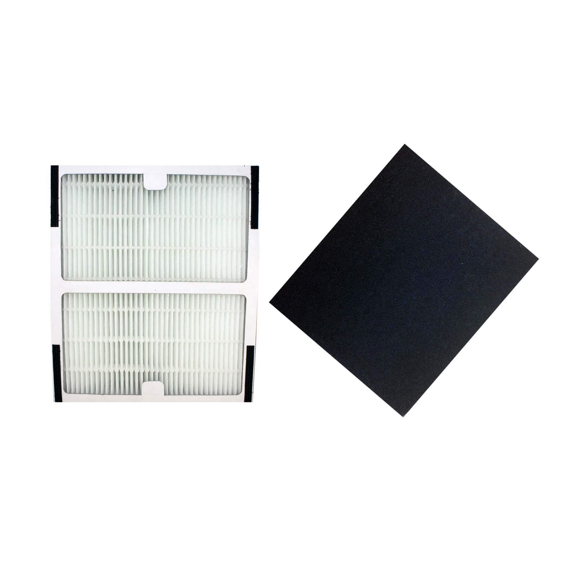 Crucial Air Replacement Air Filter Compatible with Idylis HEPA Style B Air Purifier Filter & Carbon Filter Part # IAF-H-100B, 302656, Filter Kit Fits Idylis IAP-10-125, IAP-10-150 Model – Bulk (2 Pack