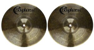 bosphorus cymbals n13h 13-inch new orleans series hi-hat cymbals pair