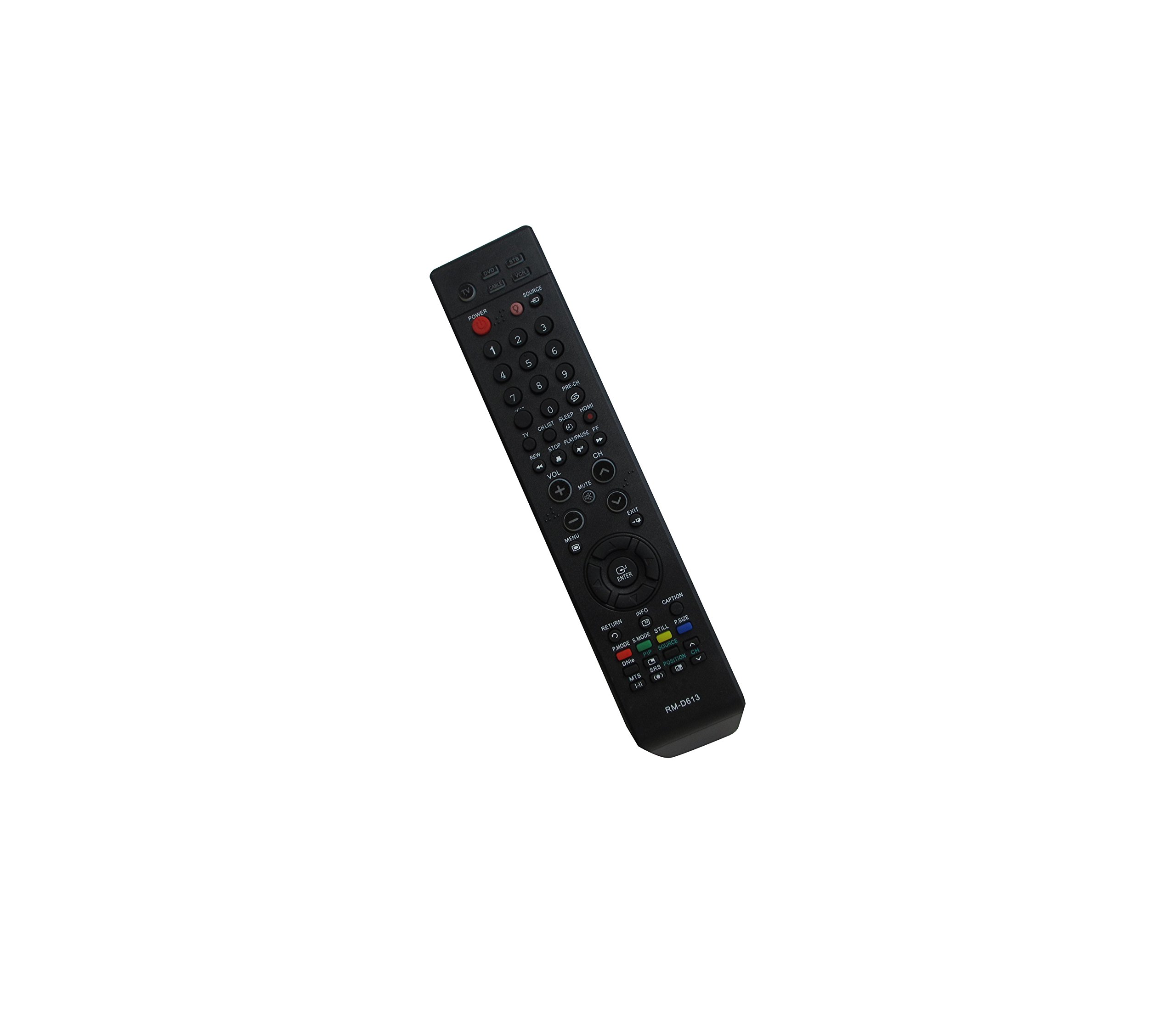 HCDZ Replacement Remote Control for Samsung FP-T6374X/XAP HP-T4254 LN-T5265FX LN-T3232HX/XAA Plasma LCD LED HDTV TV