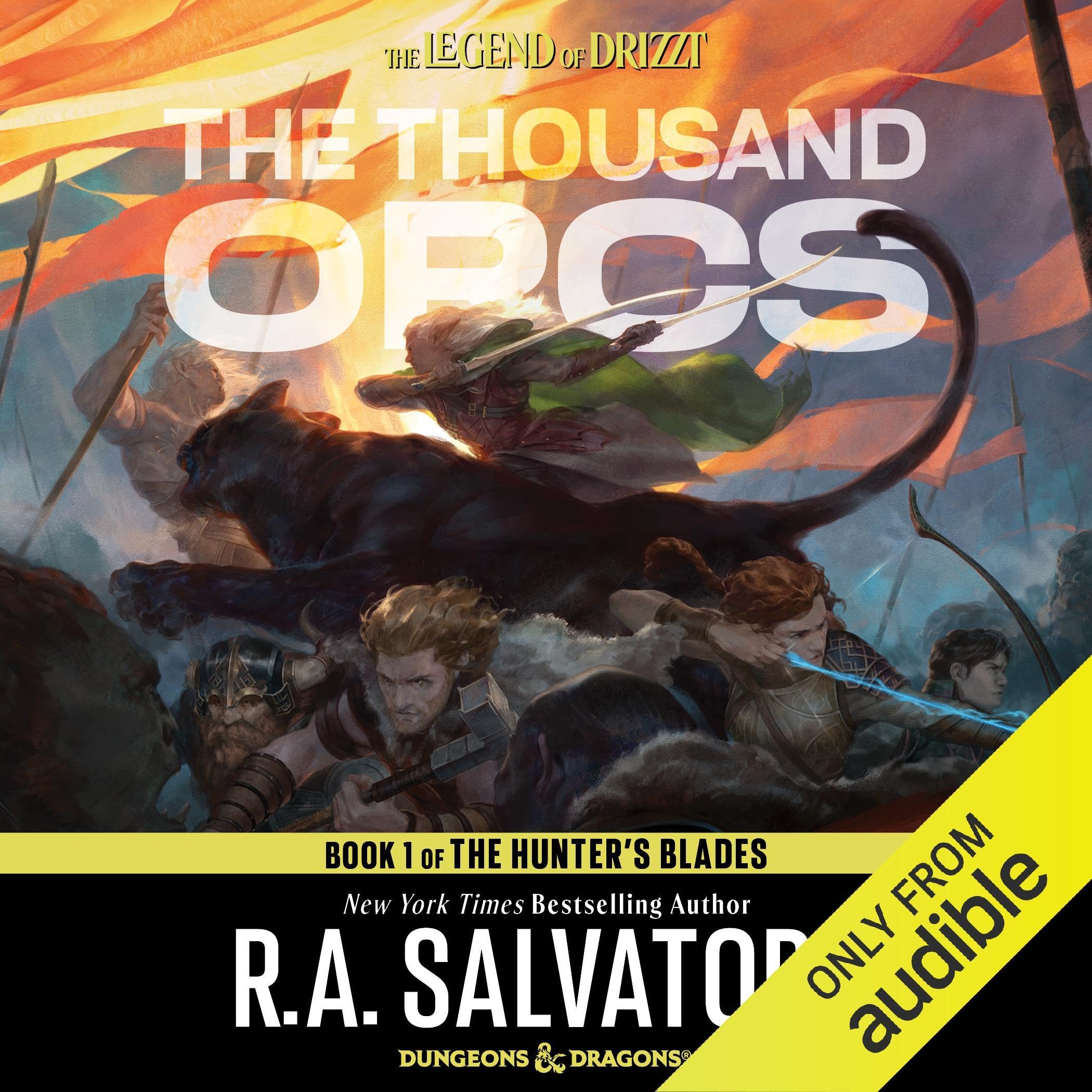 The Thousand Orcs: Legend of Drizzt: Hunter's Blade Trilogy, Book 1