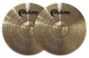 bosphorus cymbals n14h 14-inch new orleans series hi-hat cymbals pair