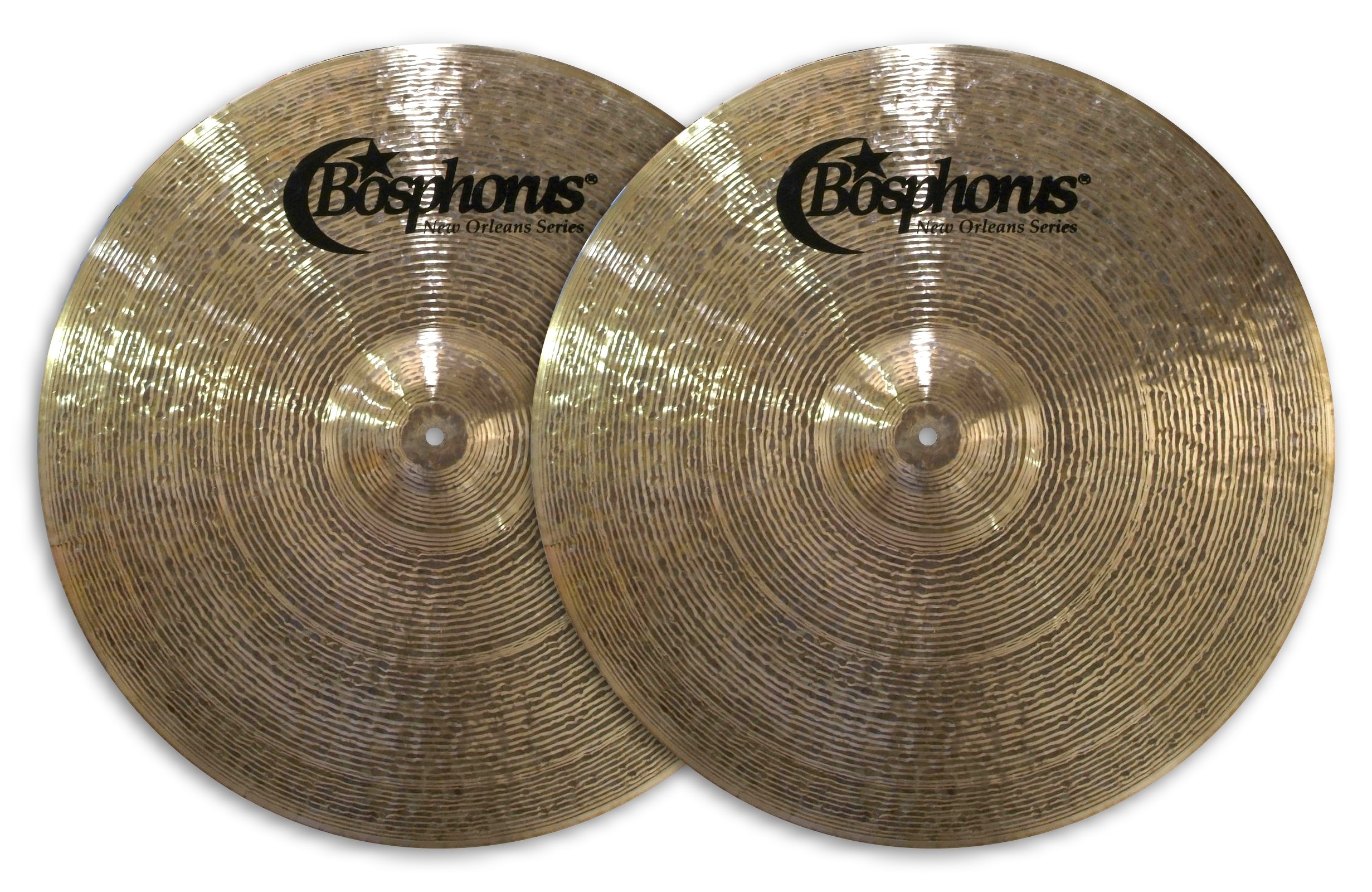 Bosphorus Cymbals N14H 14-Inch New Orleans Series Hi-Hat Cymbals Pair