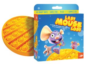 foxmind games: last mouse lost game - the original push pop bubble popping sensory pop it fidget toy game - autism adhd special needs stress reliever & fine motor learning [amazon exclusive]