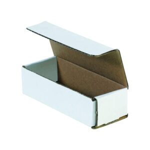 aviditi shipping boxes small 12"l x 4"w x 3"h, 50-pack | corrugated cardboard box for packing, moving and storage 12x4x3 1243