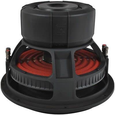 Cerwin Vega Stroker 1000W RMS 12" Powered Subwoofer - Dual 4-ohm Car Audio System Sub, High-Power Handling, Efficient Cooling, Easy Install, Robust Design for Superior Car Audio Experience ST124D