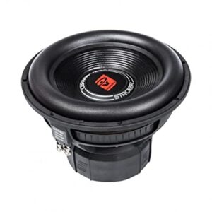 Cerwin Vega Stroker 1000W RMS 12" Powered Subwoofer - Dual 4-ohm Car Audio System Sub, High-Power Handling, Efficient Cooling, Easy Install, Robust Design for Superior Car Audio Experience ST124D