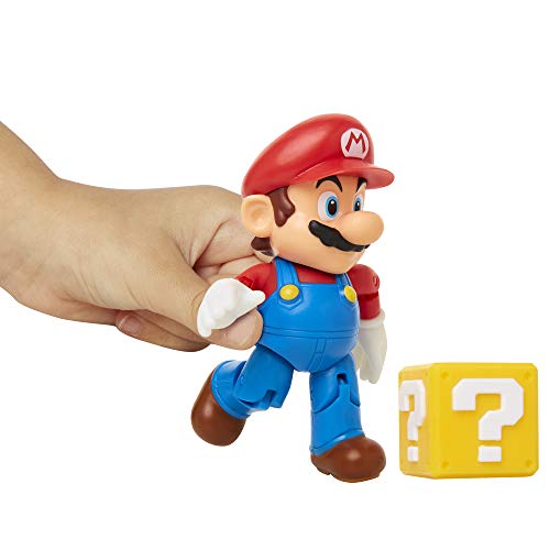 Super Mario Nintendo 4" with Question Block