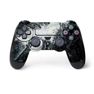 skinit decal gaming skin for ps4 controller - officially licensed warner bros batman dark knight rises design