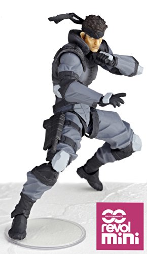 Kaiyodo Revoltech Yamaguchi Mini Action Figure #001: Metal Gear Solid: Solid Snake