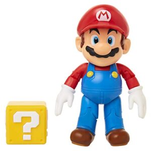 super mario nintendo 4" with question block